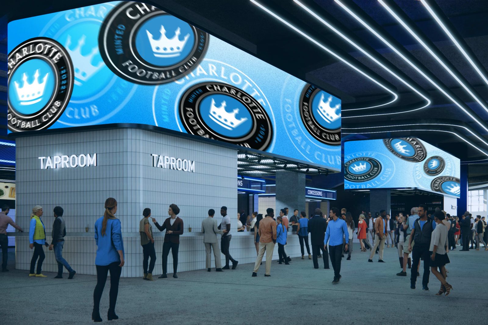 Bank of America Stadium: MLS Glow Up - OCL Architectural Lighting